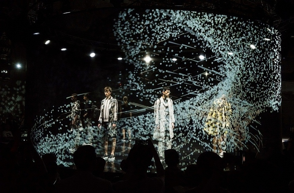 3D Holograpic Mesh Projection System Holo Gauze Hologram Satge Show ...