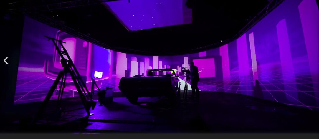 180 Degree Economy Simulation Projection Screen Curved Screen in 4m ...