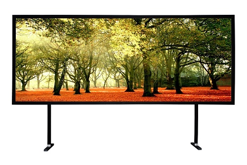 Flat wide frame projector screen 10 meter customized - Buy frame ...